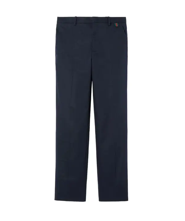 Gucci Web Detailed Twill Trousers