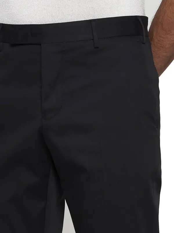 PT TORINO Dieci Skinny Fit Trousers - Black