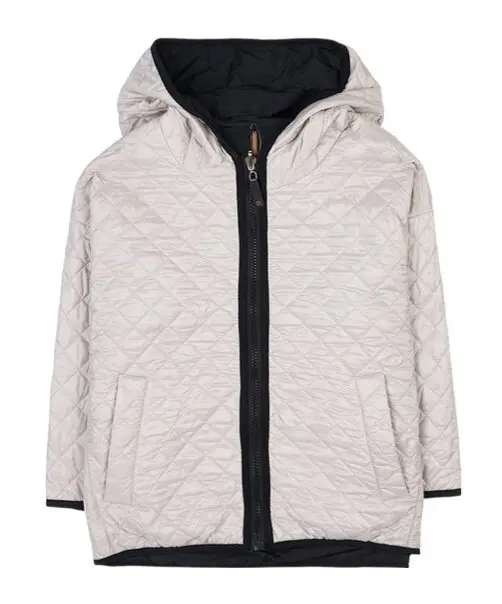 Max Mara Double-sided Hooded Jacket - White