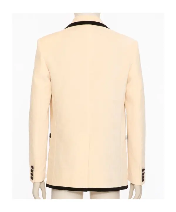 Valentino Garavani Double-breasted Embroidered Blazer