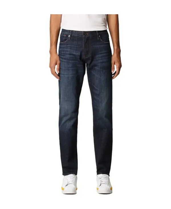 Emporio Armani Logo Detail Jeans - Black