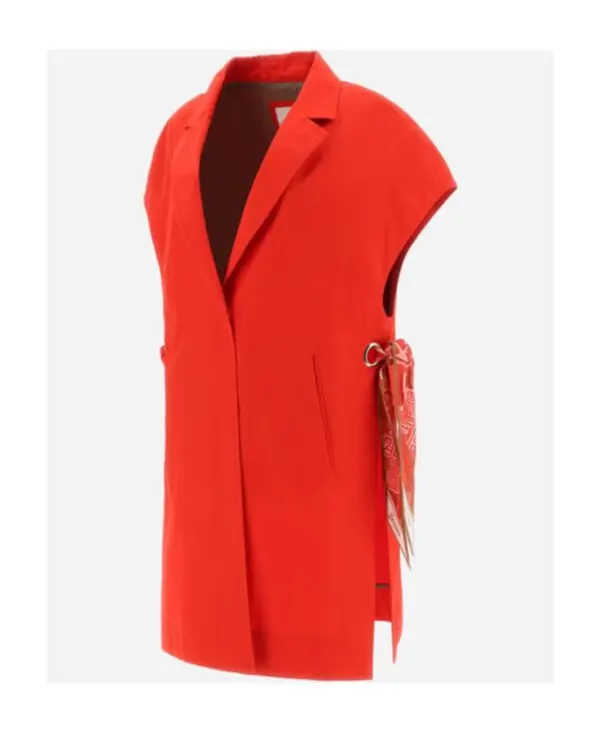 Herno Sleeveless Single-breasted Blazer
