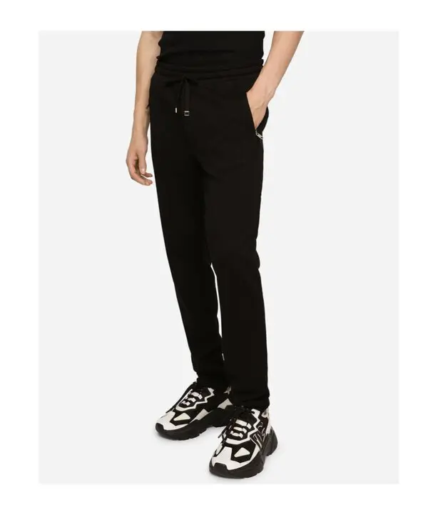 Dolce & Gabbana Dolce Gabbana Drawstring Waist Jersey Sweatpants
