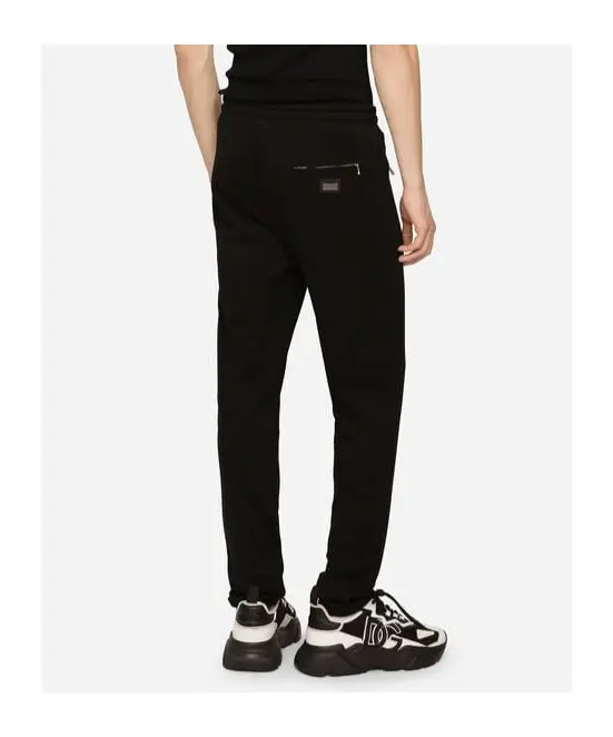 Dolce & Gabbana Dolce Gabbana Drawstring Waist Jersey Sweatpants