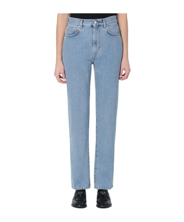 LOULOU STUDIO Straight-leg Organic Denim Jeans