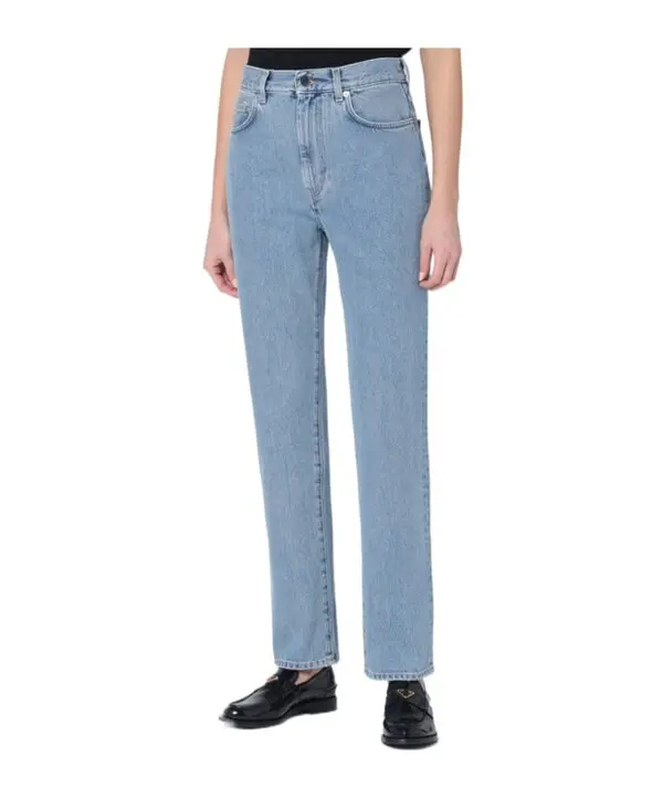 LOULOU STUDIO Straight-leg Organic Denim Jeans