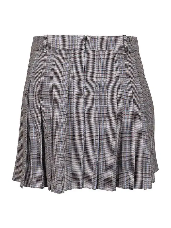 Maison Kitsuné Pleated Mini Skirt