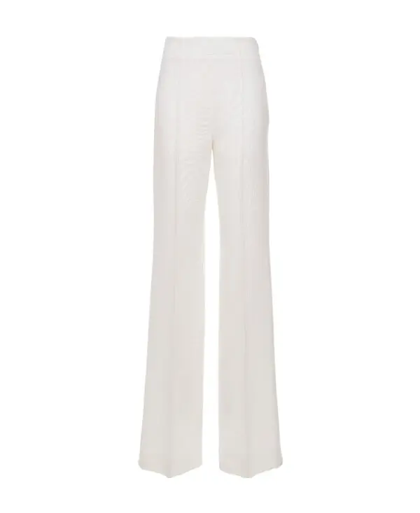 Chloé Logo Casual Pants - White