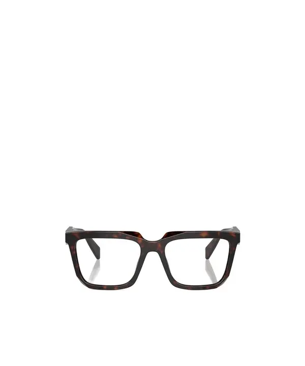 Prada Rectangular Frame Glasses - Black