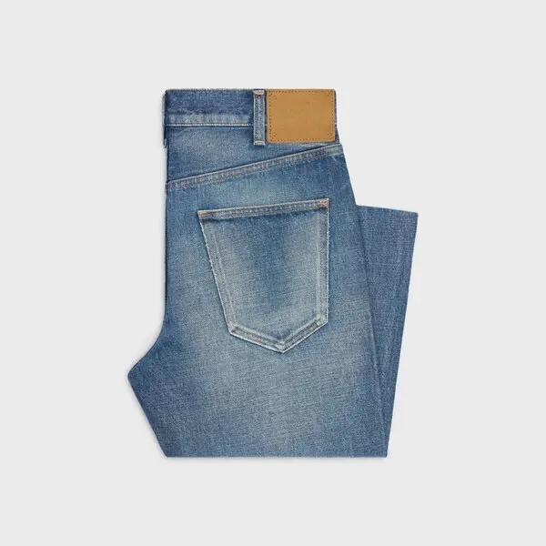 Celine Union Wash Loose Waist Jeans
