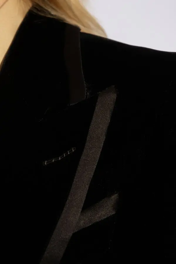 TOM FORD Single-breasted Velvet Blazer