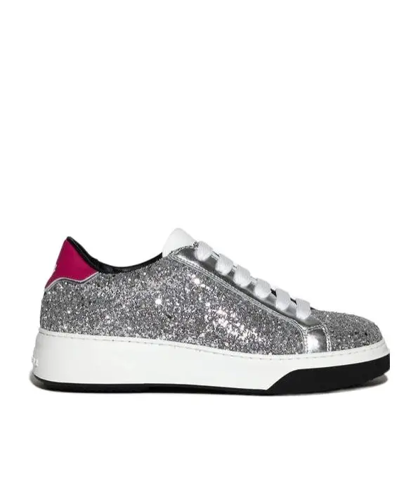 Dsquared2 Glittered Lace-up Sneakers