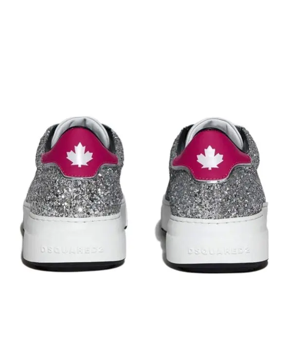 Dsquared2 Glittered Lace-up Sneakers