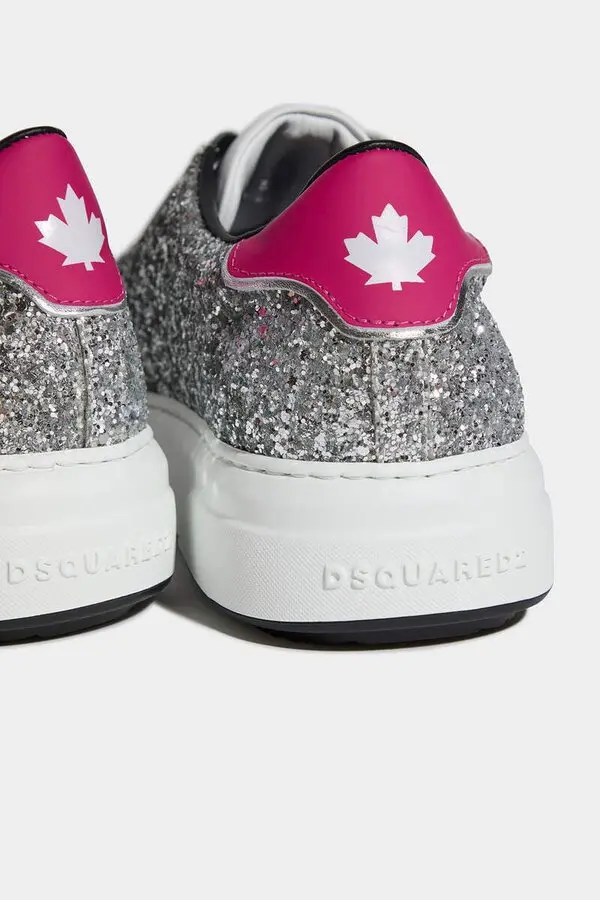 Dsquared2 Glittered Lace-up Sneakers