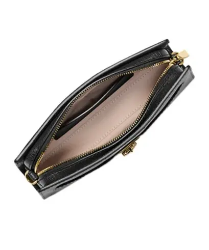 Michael Kors Hamilton Chain Shoulder Bag - Black
