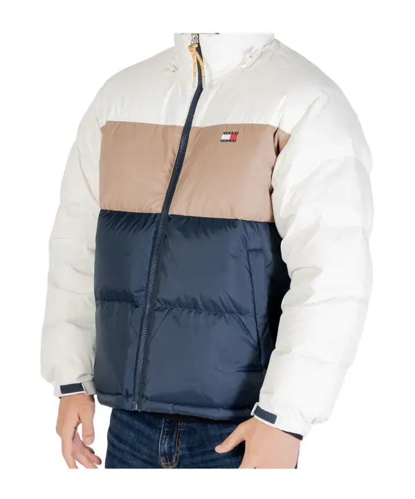 Tommy Hilfiger Color-blocked Down Jacket