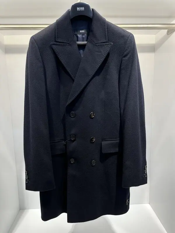 Hugo Boss Double Breasted Long Sleeved Coat