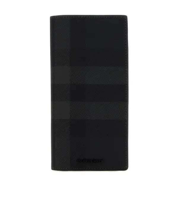 Burberry Check Printed Folded Wallet