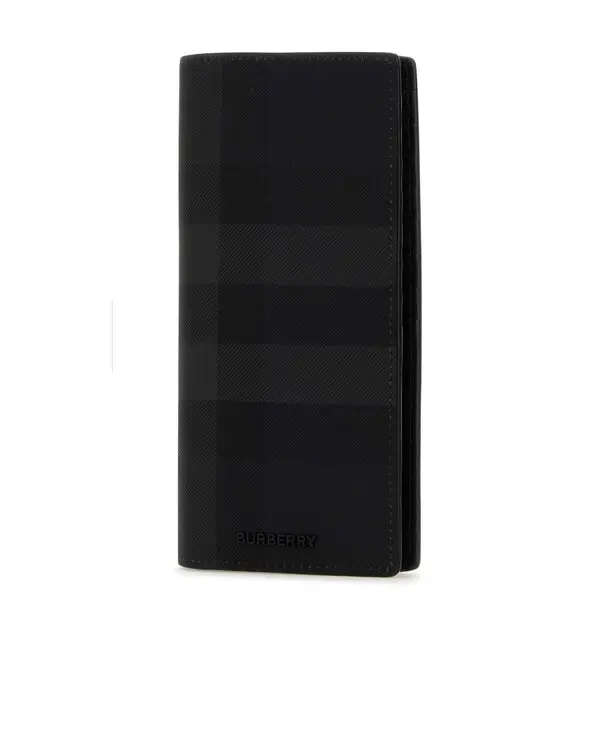 Burberry Check Printed Folded Wallet