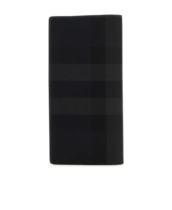 Burberry Check Printed Folded Wallet