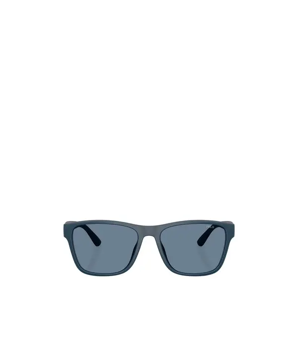Polo Ralph Lauren Rectangle Frame Sunglasses - Gray