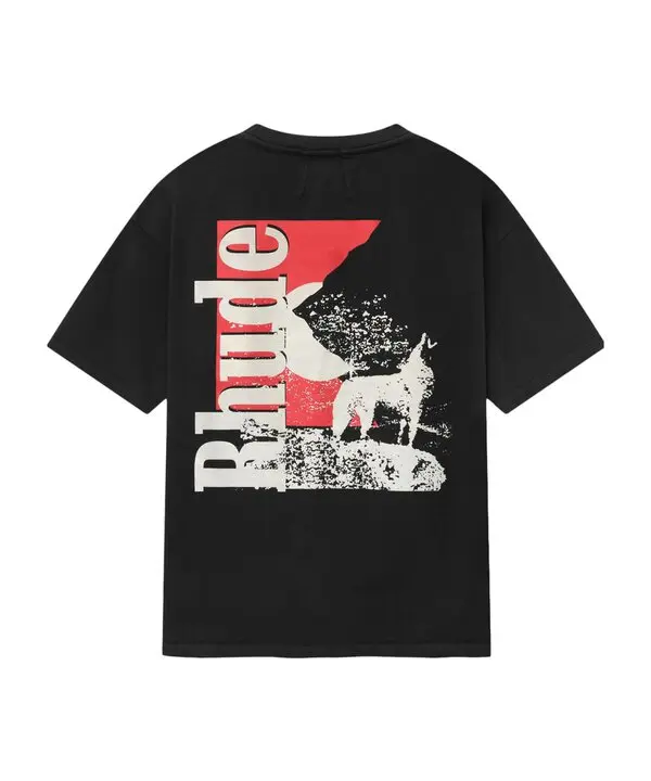 Rhude Moonlight Wolf Pocket T-shirt