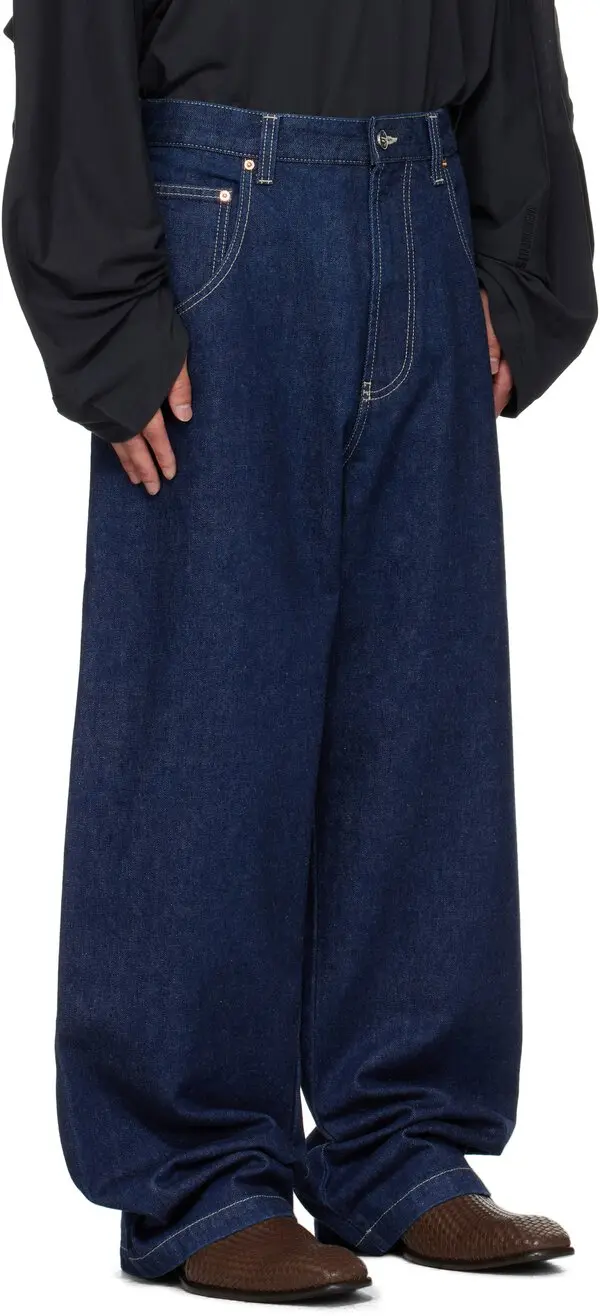 Vetements Belt Loop Denim Trousers
