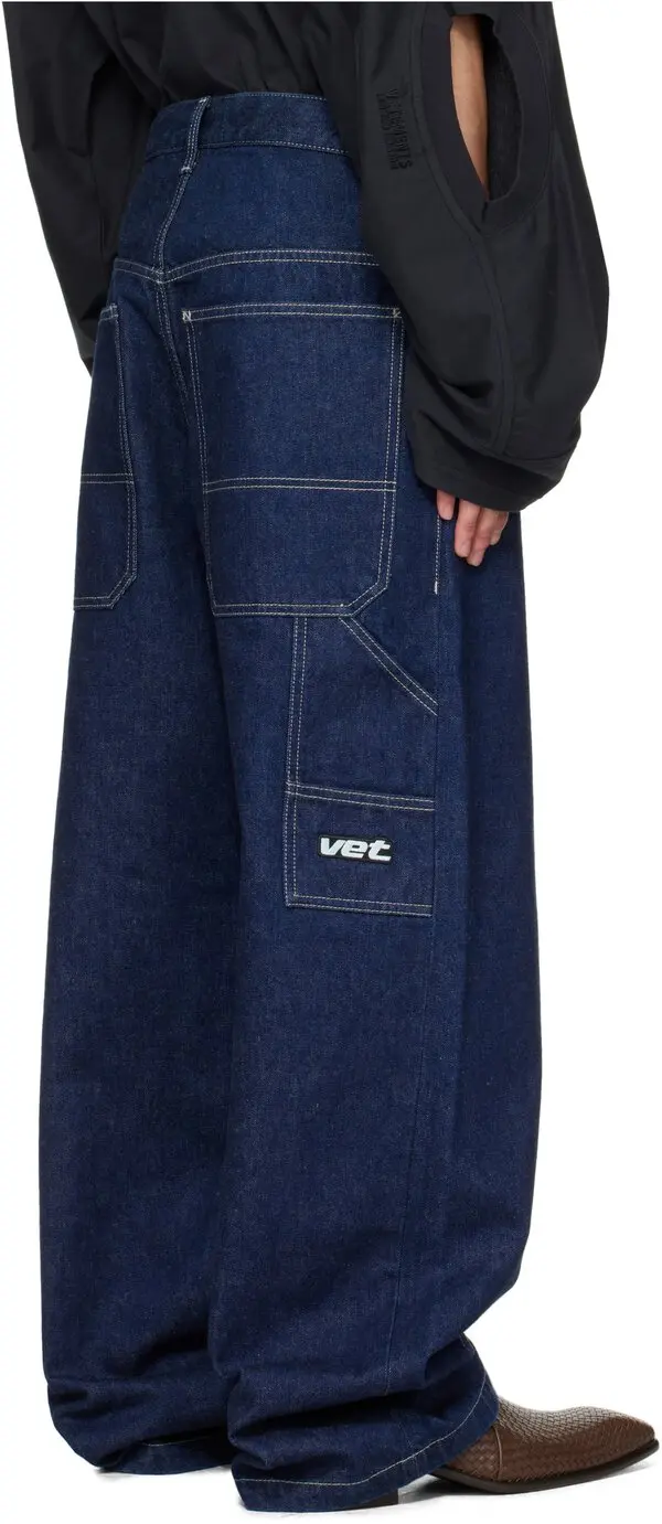 Vetements Belt Loop Denim Trousers