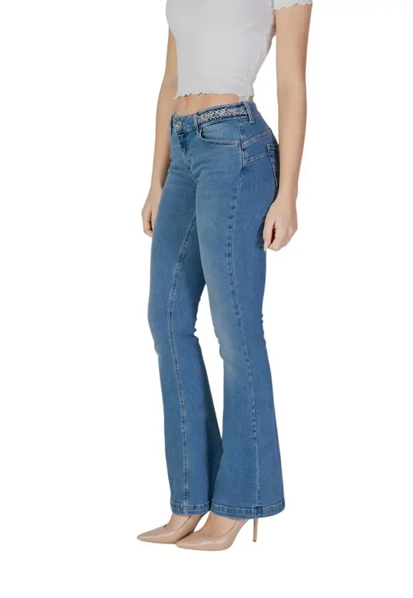 Liu Jo Belted Denim Trousers