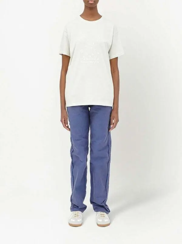 MAISON MARGIELA Logo Printed Jersey T-shirt