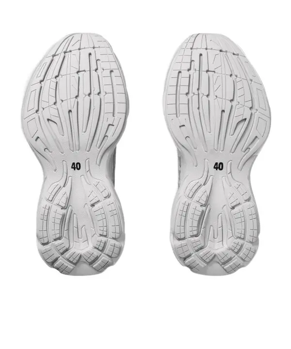 Balenciaga Monday Lace-up Sneakers - Light Gray