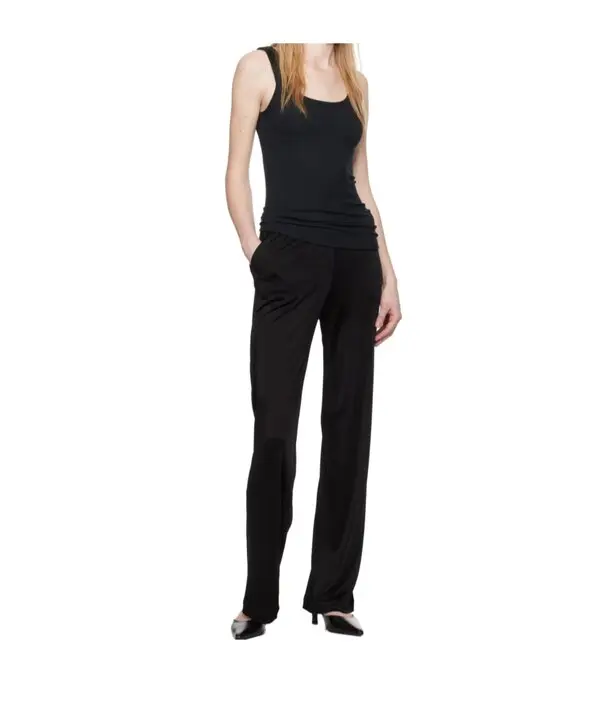 Helmut Lang Fluid Straight-leg Trousers