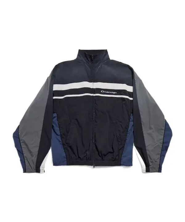 Balenciaga 50/50 Track Jacket - Black Fade