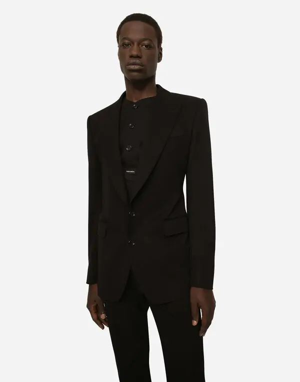 Dolce & Gabbana Dolce Gabbana Single-breasted Faille Sicilia Jacket