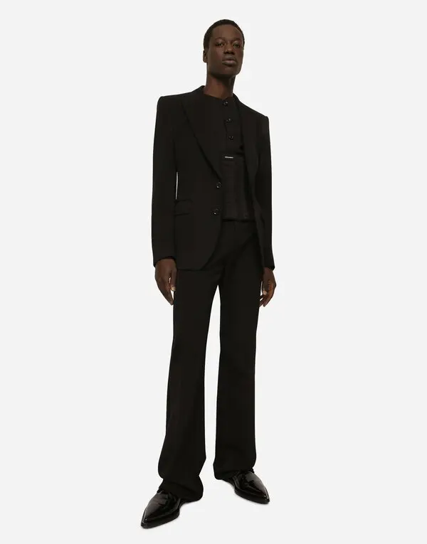 Dolce & Gabbana Dolce Gabbana Single-breasted Faille Sicilia Jacket