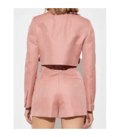 Dolce & Gabbana Cropped Jacket With Button Details