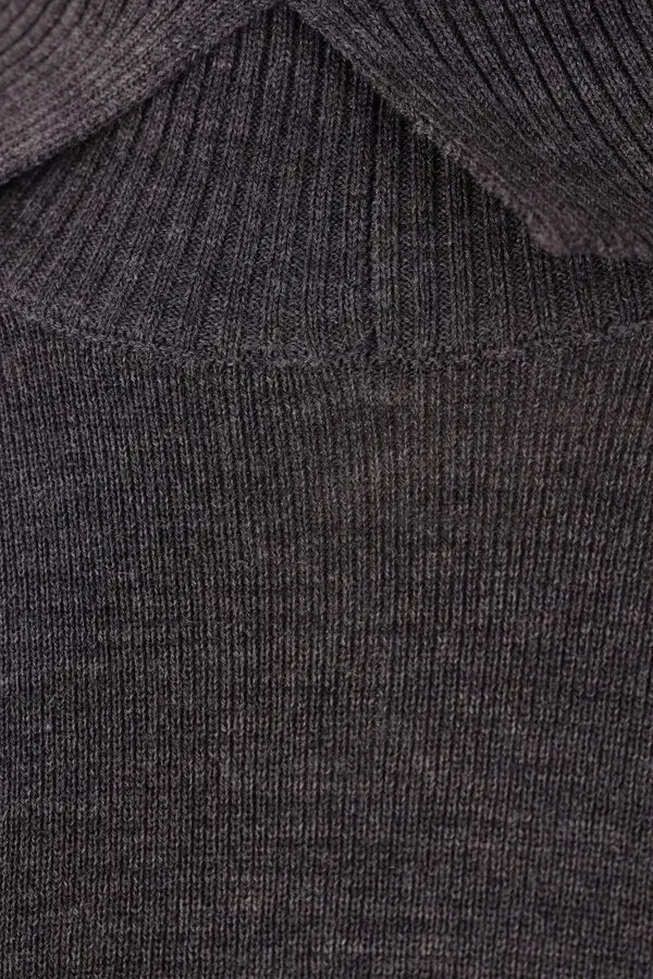 Burberry Long-sleeved Turtleneck Jumper - Black