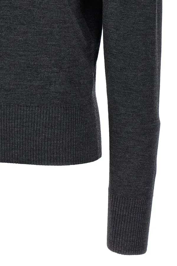 Burberry Long-sleeved Turtleneck Jumper - Black