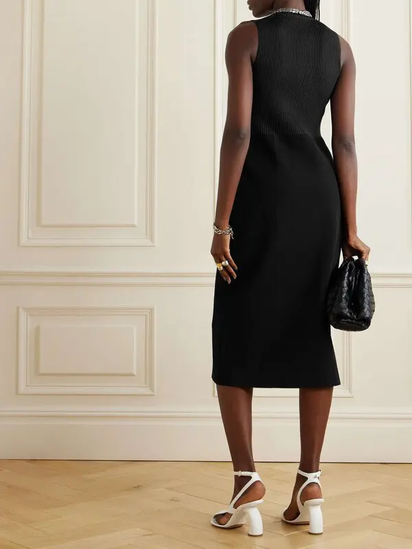 JIL SANDER Sleeveless Round Neck Dress