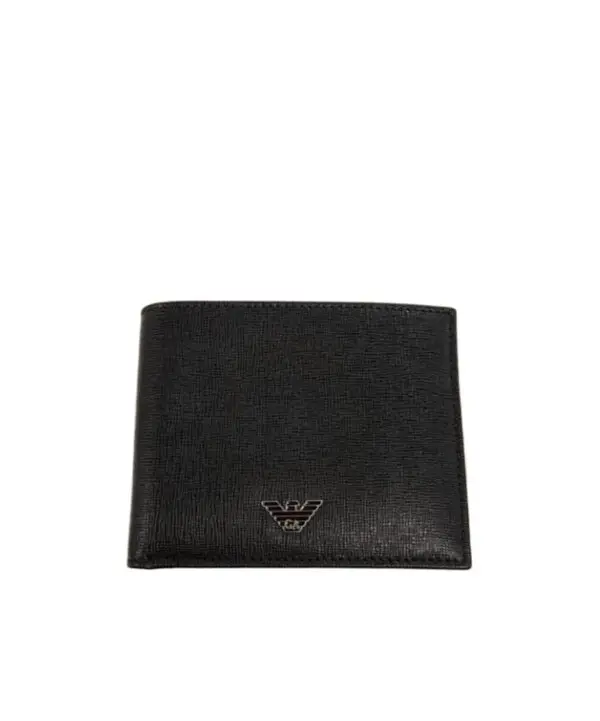 Emporio Armani Folding Wallet - Black