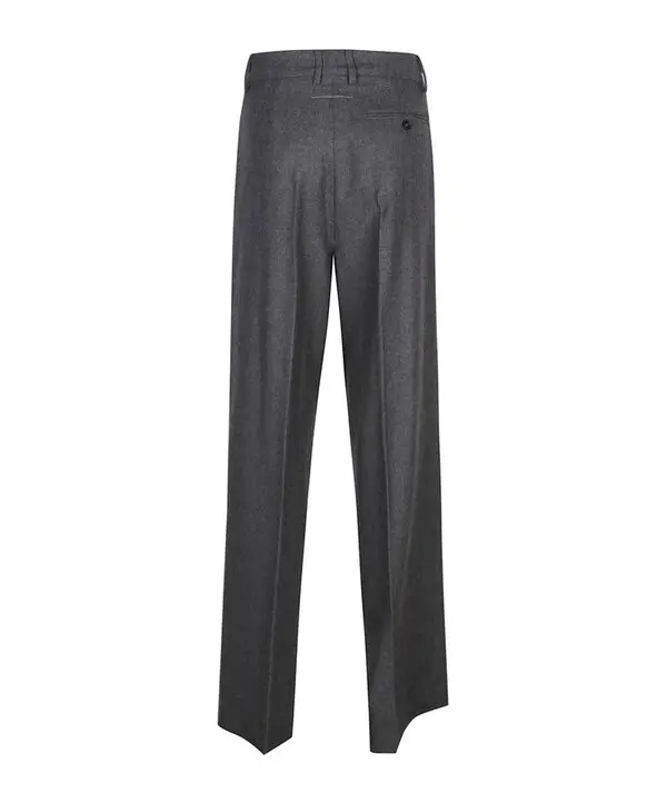 MAISON MARGIELA Pleated Wide-leg Trousers
