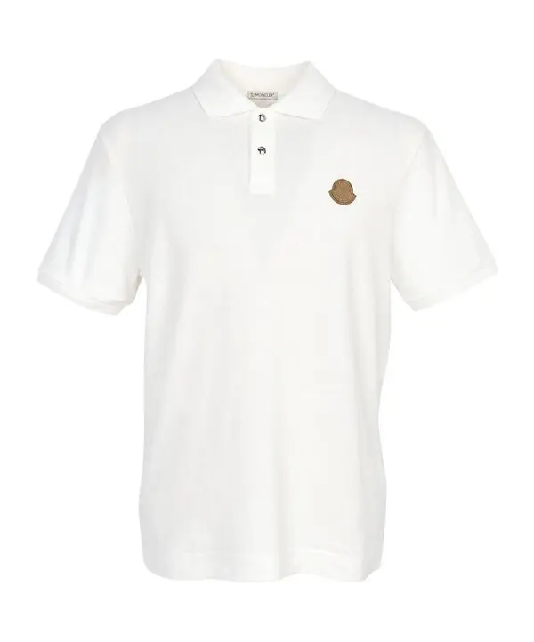 Moncler Logo Patch Short-sleeved Polo Shirt