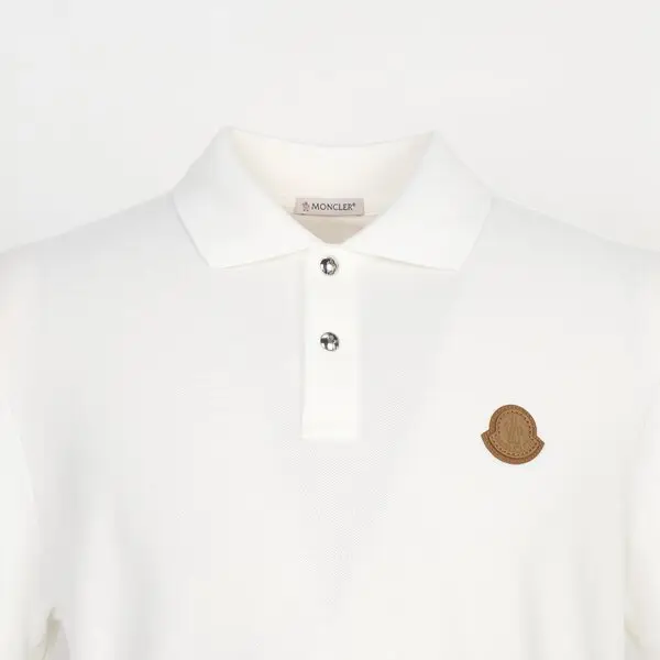 Moncler Logo Patch Short-sleeved Polo Shirt