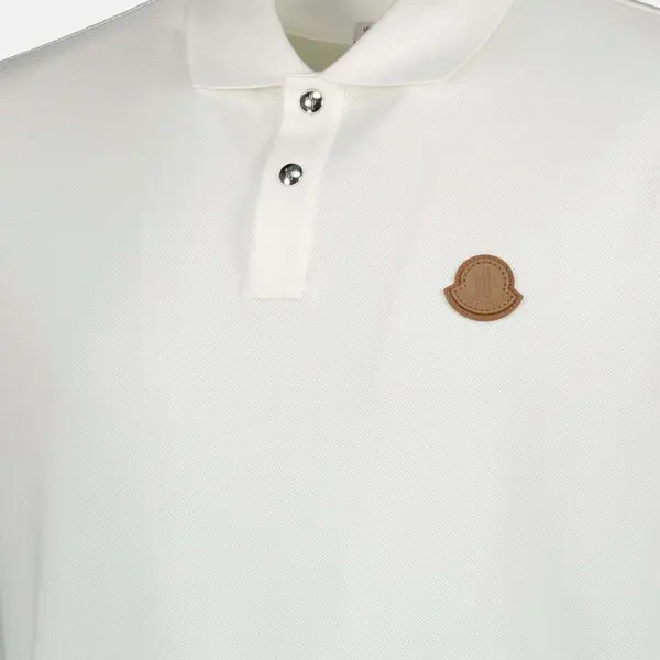 Moncler Logo Patch Short-sleeved Polo Shirt