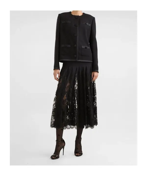 Dolce & Gabbana Lace Midi Skirt