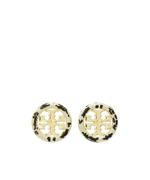 Tory Burch Miller Painted Earrings - Yellow