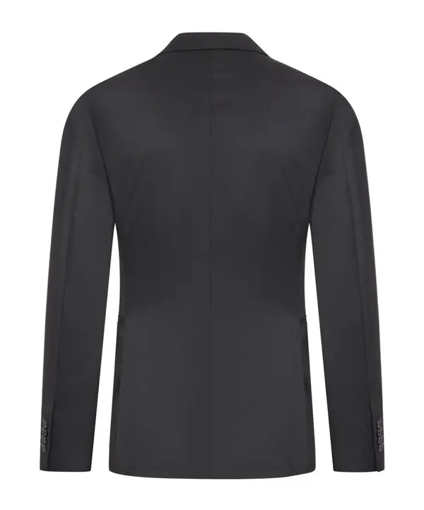 Tagliatore Long-sleeved Suit - Black