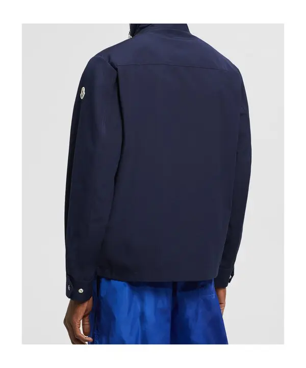Moncler Noues Field Jacket With Zipper And Snap Closures
