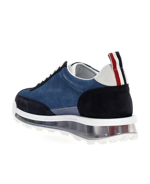 Thom Browne Tech Runner Lace-up Sneakers - Black