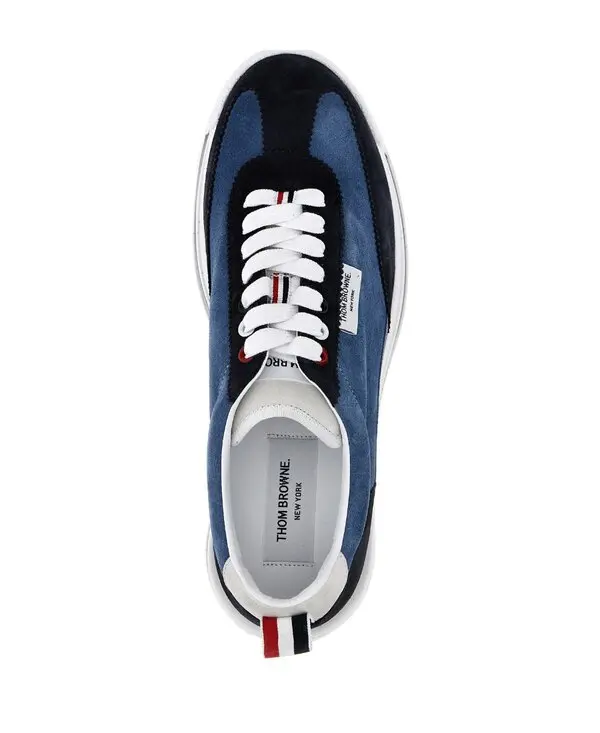 Thom Browne Tech Runner Lace-up Sneakers - Black